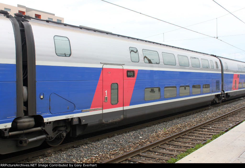 SNCF 292217, TGV passenger car